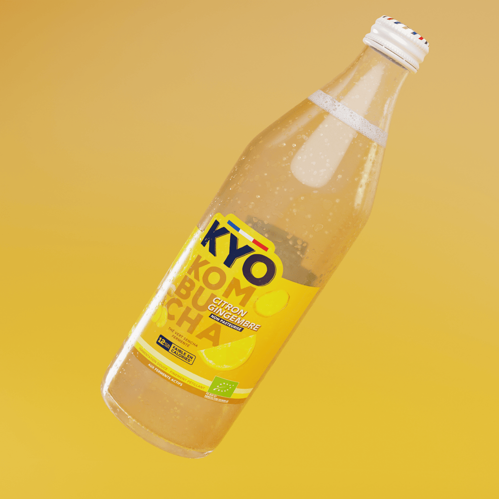 Kyo Kombucha | Fermented tea, artisanal and organic, brewed in France.